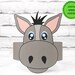 Donkey Paper Crown Animal Paper Hat for Kids Instant - Etsy UK