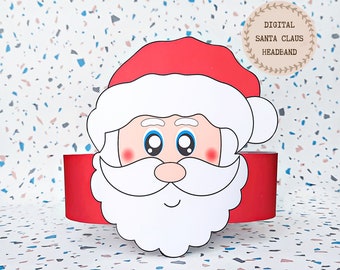 Christmas Party Hats for Kids/adults Christmas Paper - Etsy