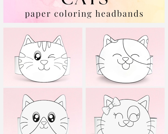Pets Animals Paper Crowns Dog Cat Hamster Parrot Goldfish Bunny ...
