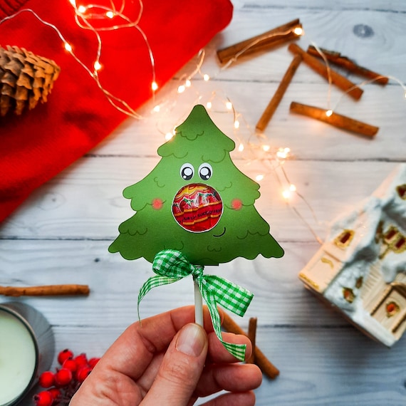 Christmas Tree Lollipop Instant Download Lollipop Holderpdf | Etsy