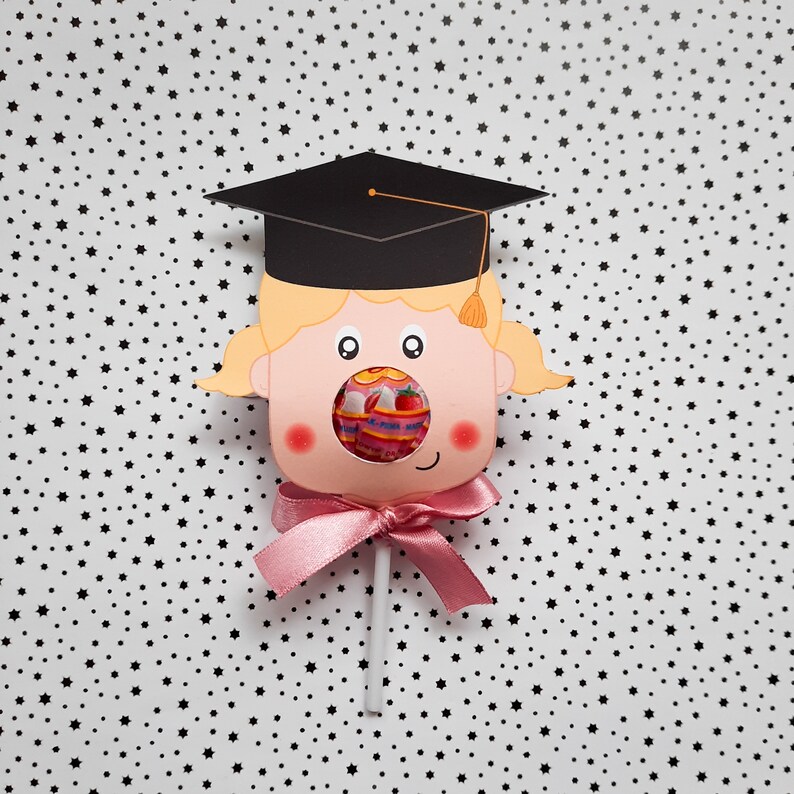 Graduate Girl Lollipop, Instant Download Lollipop Holder,pdf File ...