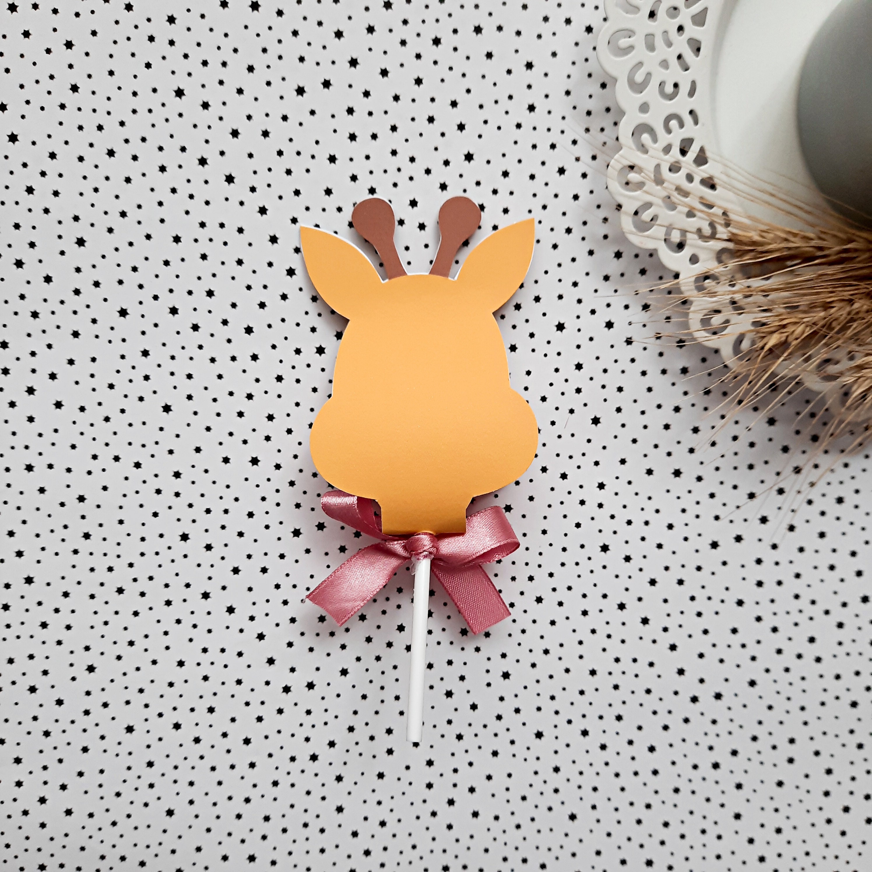 Giraffe Lollipop, Instant Download Lollipop Holder,pdf File, Digital ...