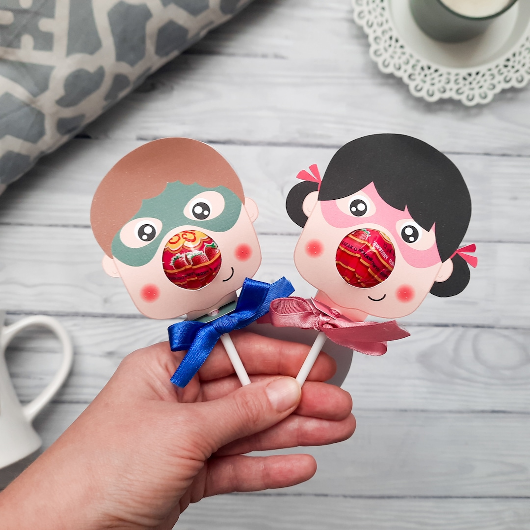 Super Preschooler Lollipop, Instant Download Lollipop Holder,pdf File ...