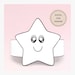 Star Paper Coloring Crown, Christmas Paper Hat for Kids, Instant ...