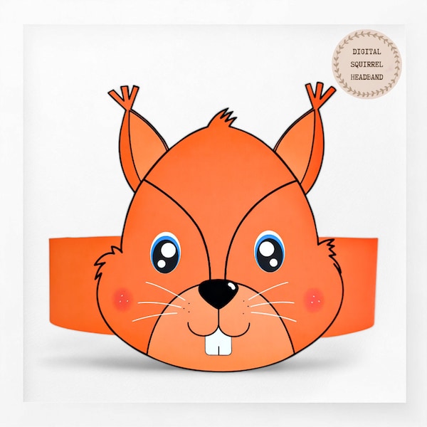 Squirrel Mask - Etsy
