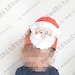 Santa Claus Paper Crown, Christmas Paper Hat for Kids, Instant Download ...