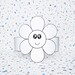 4 Flower Paper Coloring Crowns Flower Paper Hats for Kids - Etsy