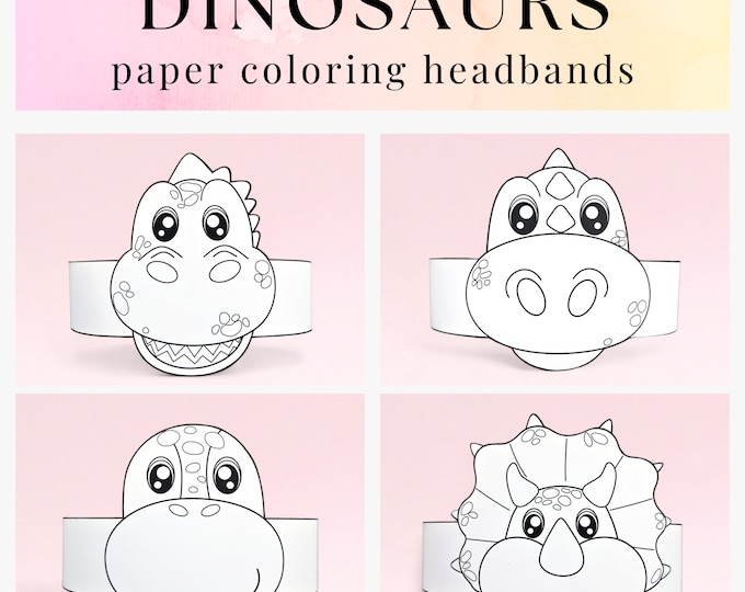 Rooster paper crown, Animal paper hat for kids, instant download paper ...