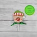 Elf Lollipop, Instant Download Lollipop Holder,pdf File, Digital Party ...