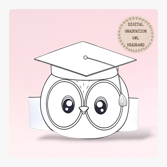 Graduation Owl Cut Outs Cute Owl Graduation SVG Design Graphic By SVG