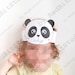 Panda Paper Crown, Animal Paper Hat for Kids, Instant Download Paper ...