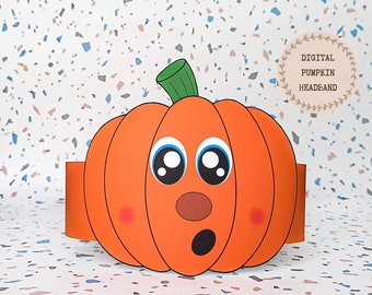 Halloween Paper Crown, Coloring Craft for Kids, Witch Hat, Jack O ...