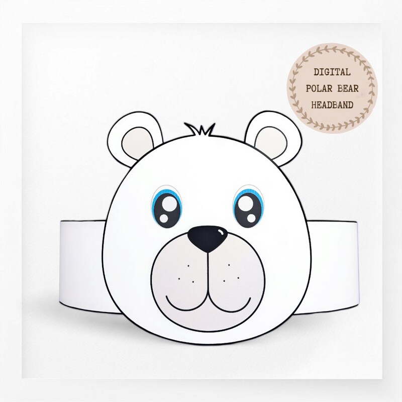Polar Bear Crafts Diy - Etsy
