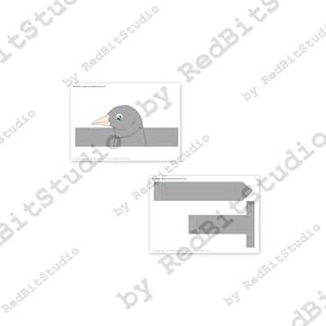 Pigeon Paper Crown, Bird Paper Hat for Kids, Instant Download Paper ...