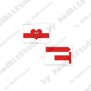 Heart Paper Crown,valentine's Day Hat for Kids,instant Download ...