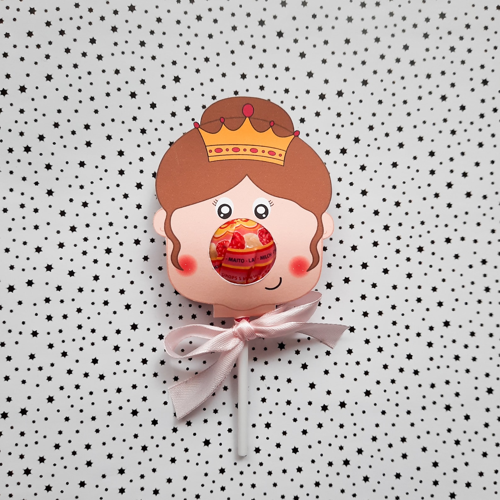 Princess Lollipop, Instant Download Lollipop Holder,pdf File, Digital ...