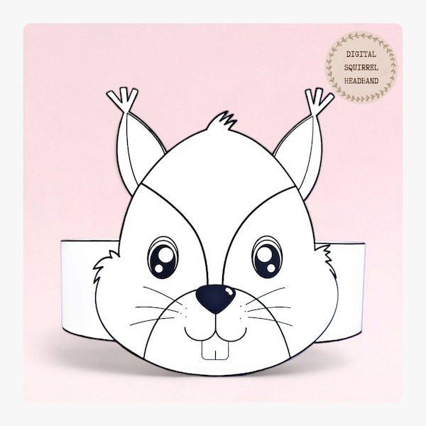 Squirrel Mask - Etsy