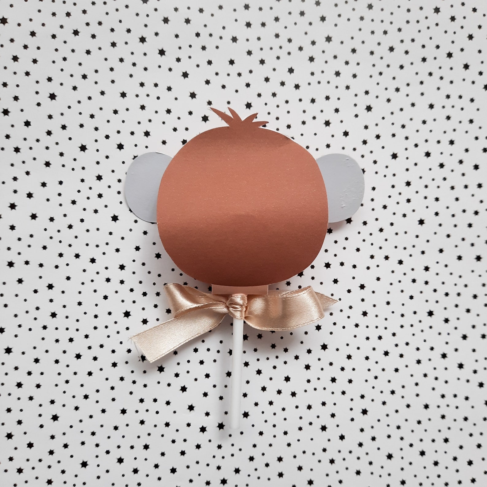 Monkey Lollipop, Instant Download Lollipop Holder,pdf File, Digital ...