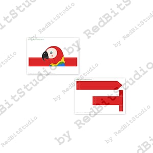 Parrot Paper Crown, Animal Paper Hat for Kids, Instant Download Paper ...