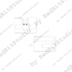 Horse Paper Coloring Crown, Animal Paper Hat for Kids, Instant Download ...