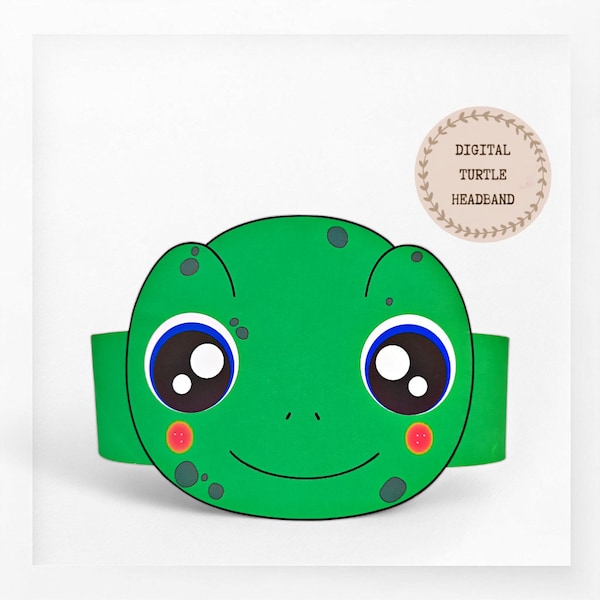 Turtle Headband - Etsy