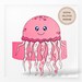 Jellyfish Paper Crown,animal Paper Hat for Kids, Instant Download Paper ...
