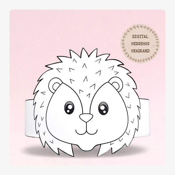 Hedgehog Mask - Etsy