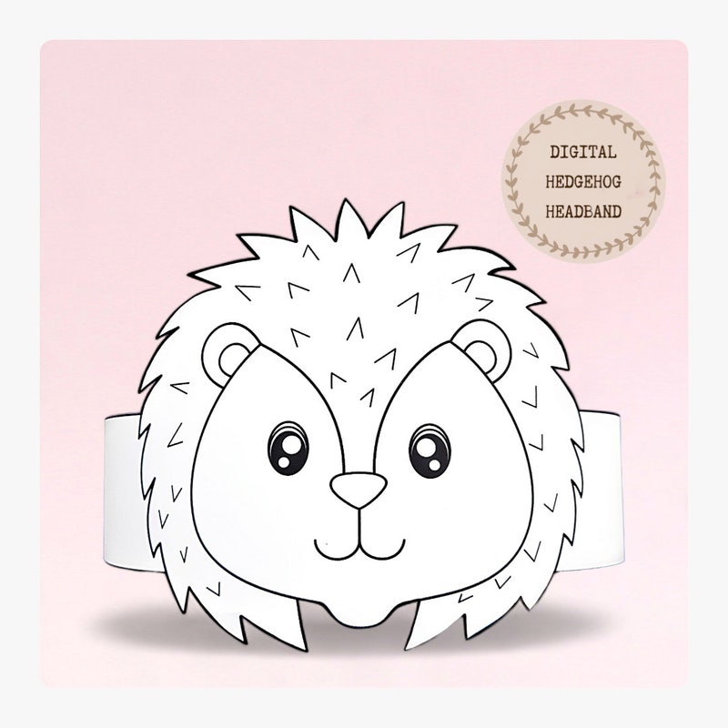 Hedgehog Mask - Etsy