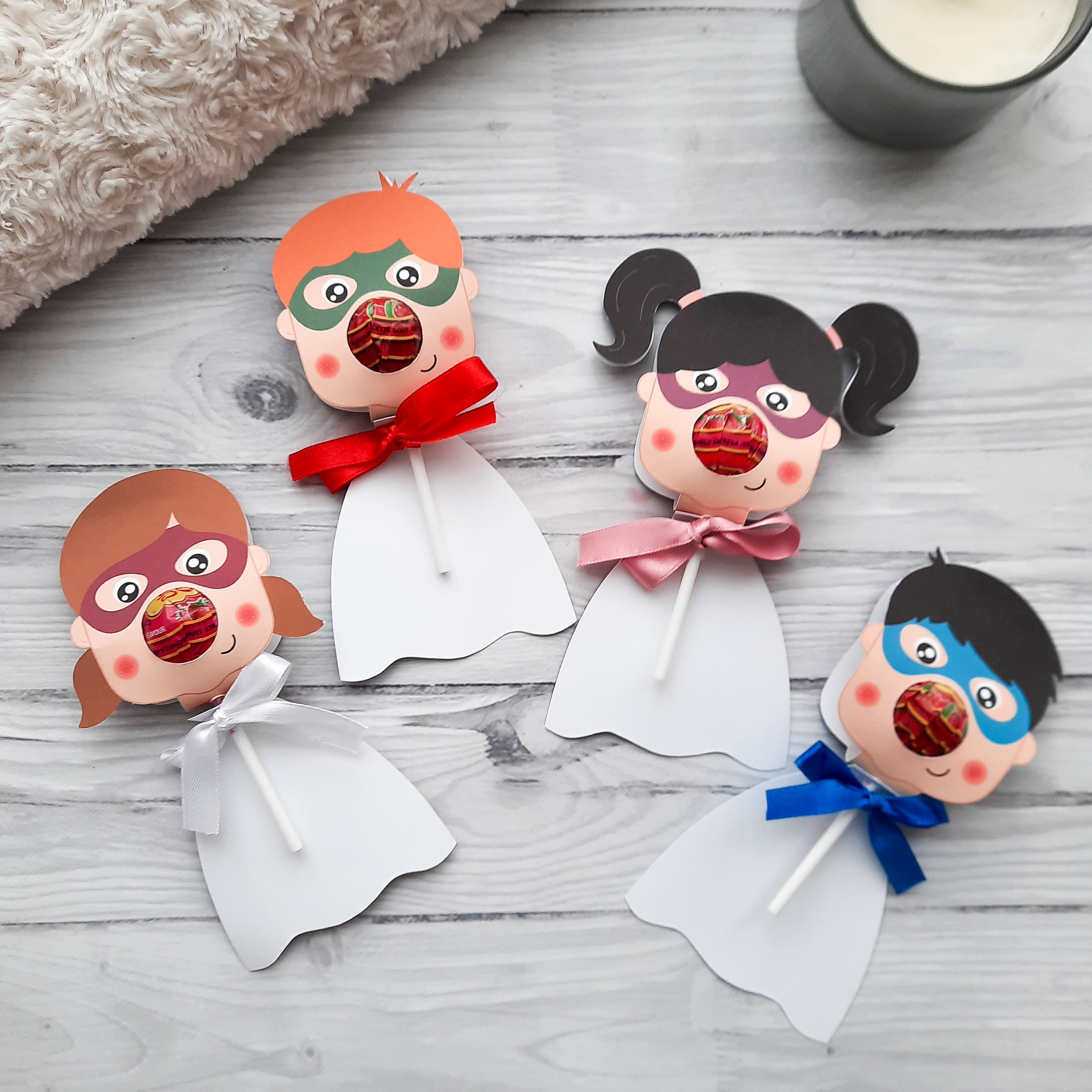 Super Kid Lollipop, Instant Download Lollipop Holder,pdf File, Digital ...