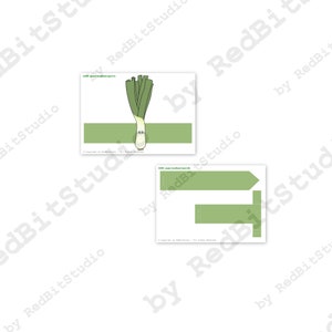 Leek Paper Crown,vegetable Paper Hat for Kids,instant Download Paper ...