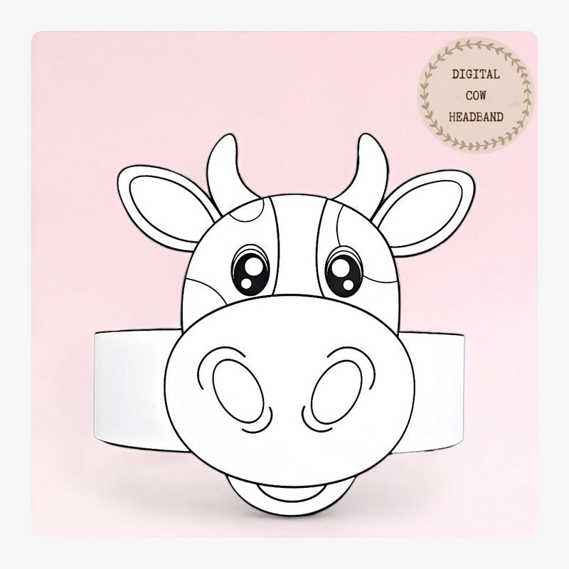 Farm Animal Mask - Etsy