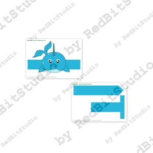 Narwhal Paper Crown, Animal Paper Hat for Kids, Instant Download Paper ...