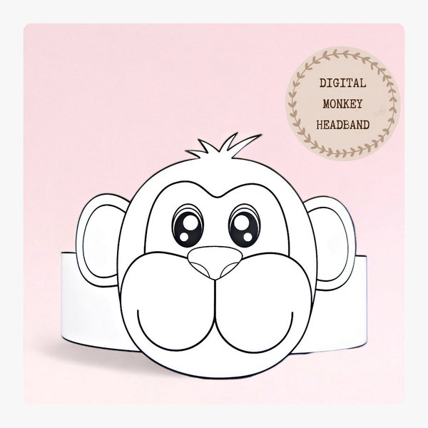 Monkey Birthday Hat - Etsy