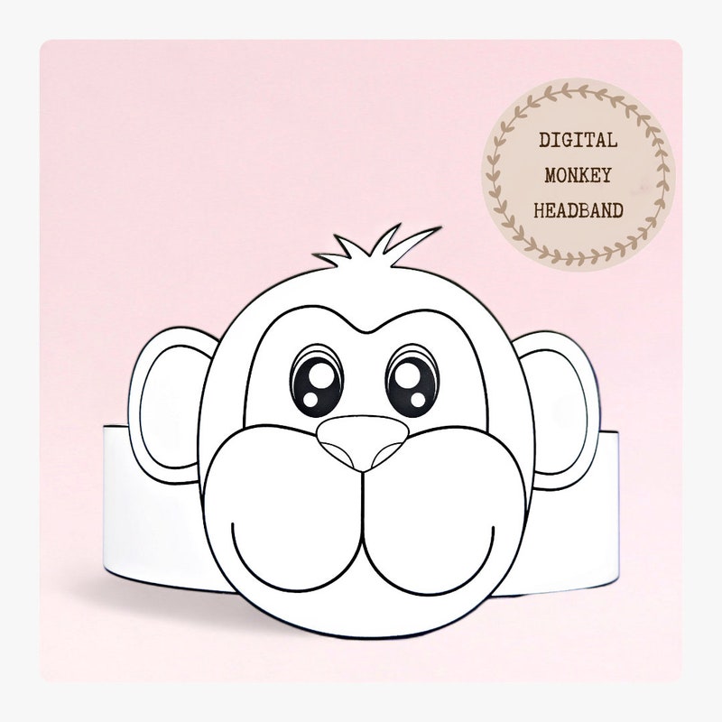 Monkey Birthday Hat - Etsy