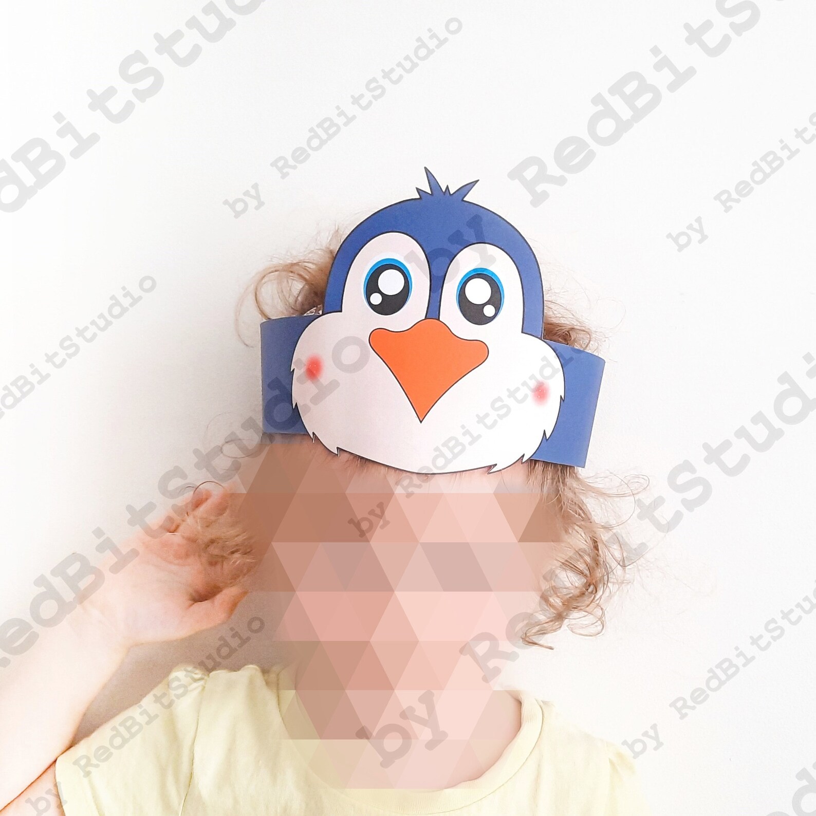 Bird Paper Crown, Animal Paper Hat for Kids, Instant Download Paper ...