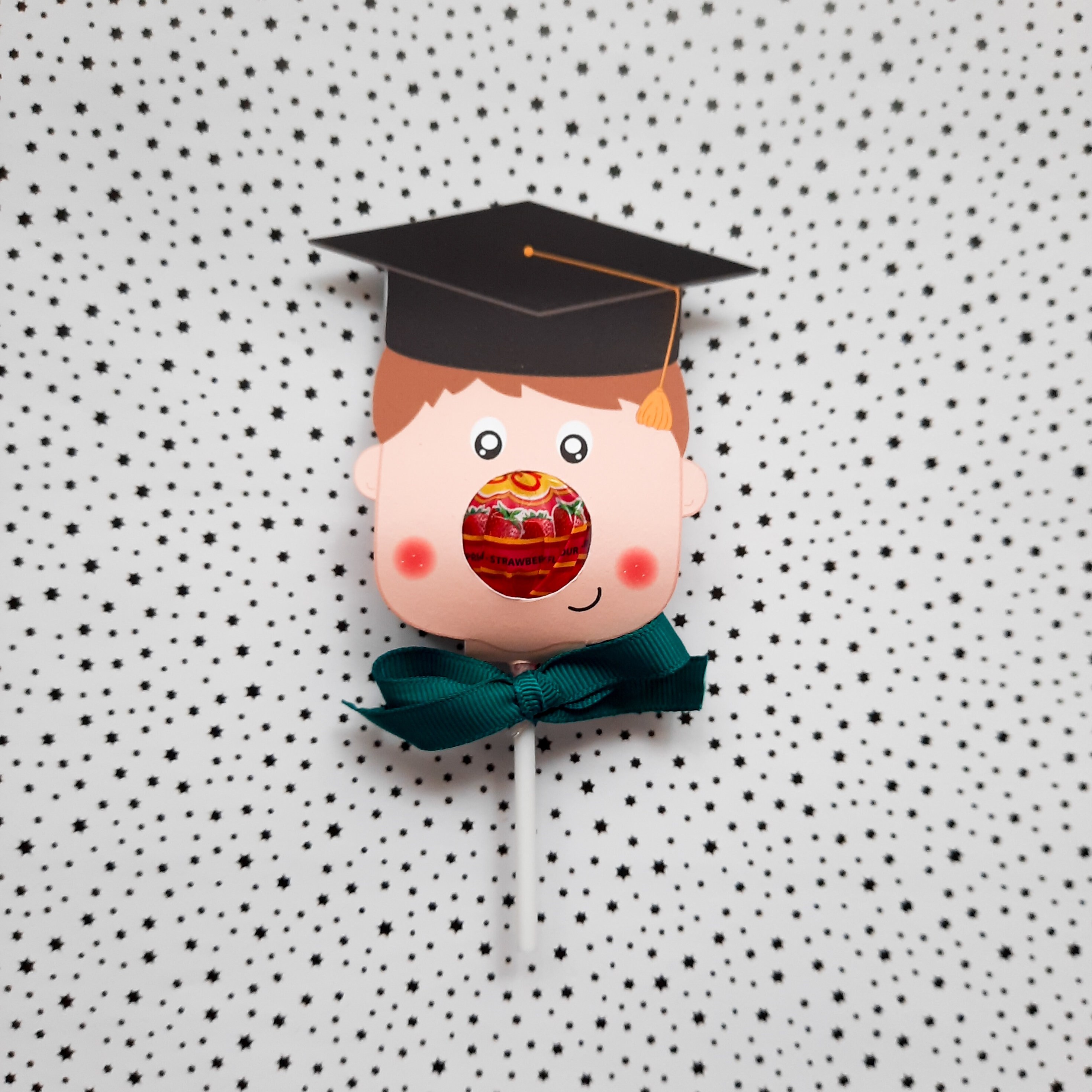 Graduate Boy Lollipop, Instant Download Lollipop Holder,pdf File ...