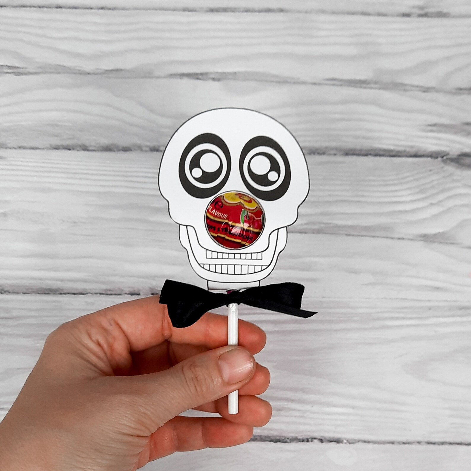 Skeleton Lollipop Instant Download Lollipop Holderpdf File | Etsy