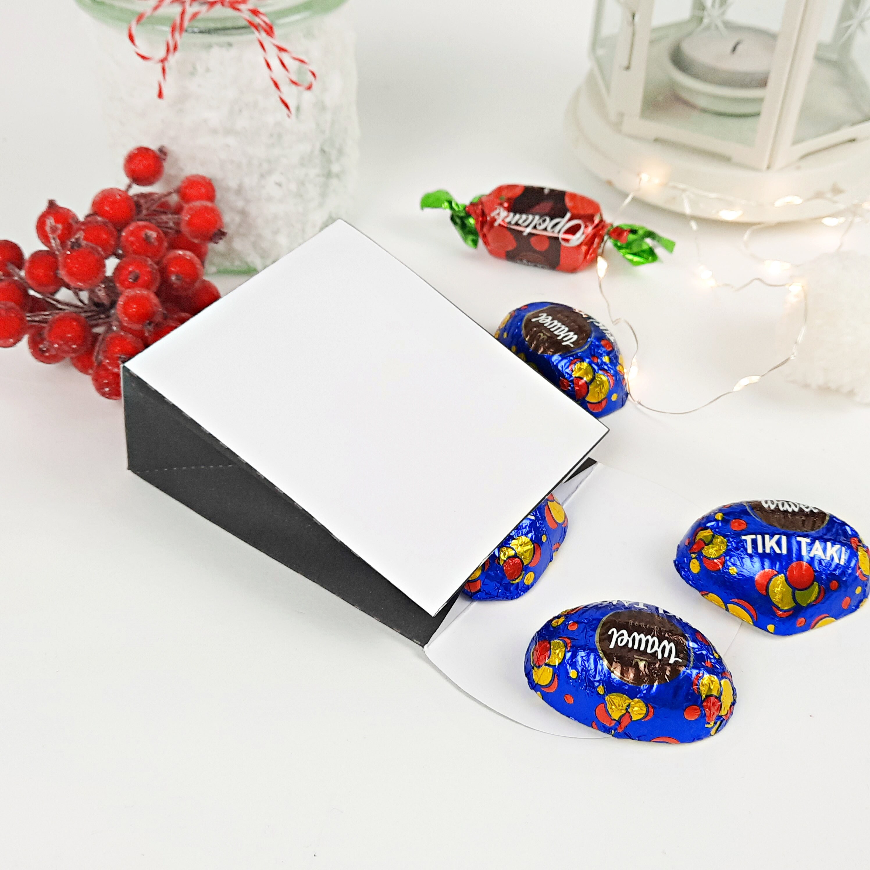 Penguin Gift Box Printable Favor Box Christmas Template to - Etsy