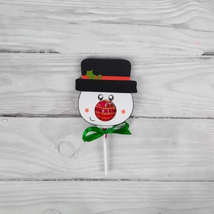 Snowman Lollipop, Instant Download Lollipop Holder,pdf File, Digital ...