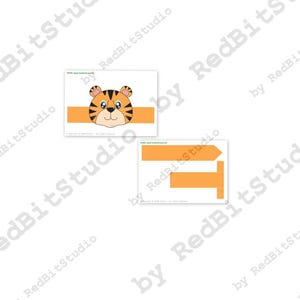 Tiger Paper Crown, Animal Paper Hat for Kids, Instant Download Paper ...
