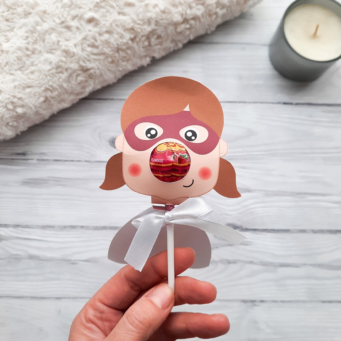 Super Kid Lollipop Instant Download Lollipop Holderpdf File - Etsy