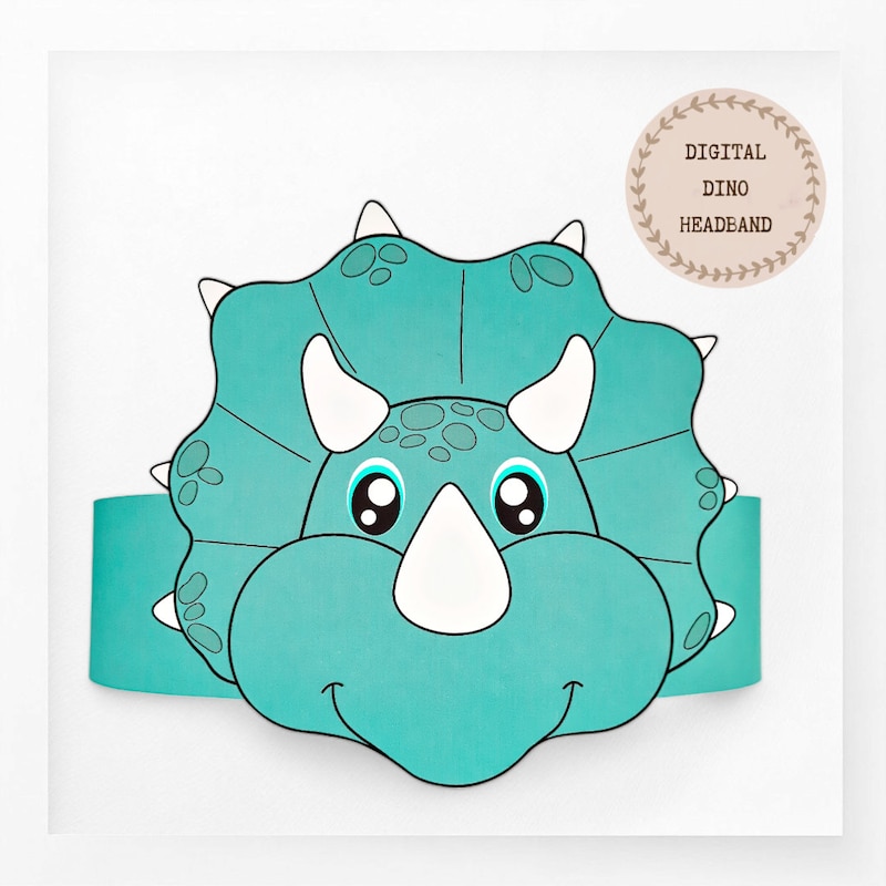 Dinosaur Crown - Etsy