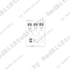 Skeleton Lollipop, Instant Download Lollipop Holder,pdf File, Digital ...