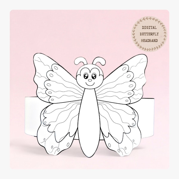 Butterfly Crown - Etsy UK