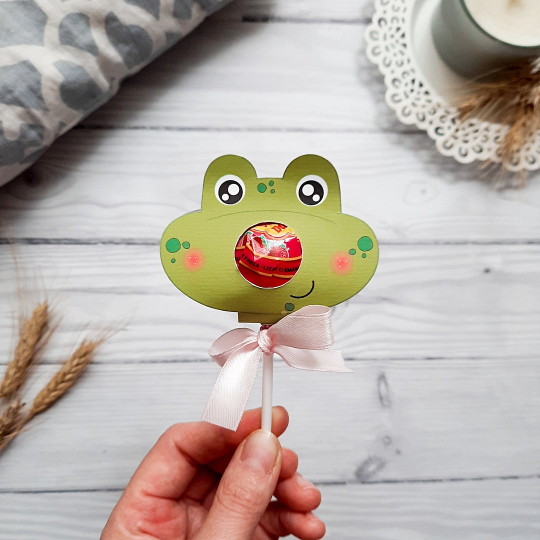 Frog Lollipop Instant Download Lollipop Holderpdf File - Etsy