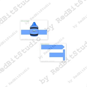 Crayon Paper Crown,back to School Paper Hat for Kids, Instant Download ...