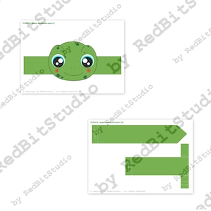 Turtle Paper Crown, Animal Paper Hat for Kids, Instant Download Paper ...