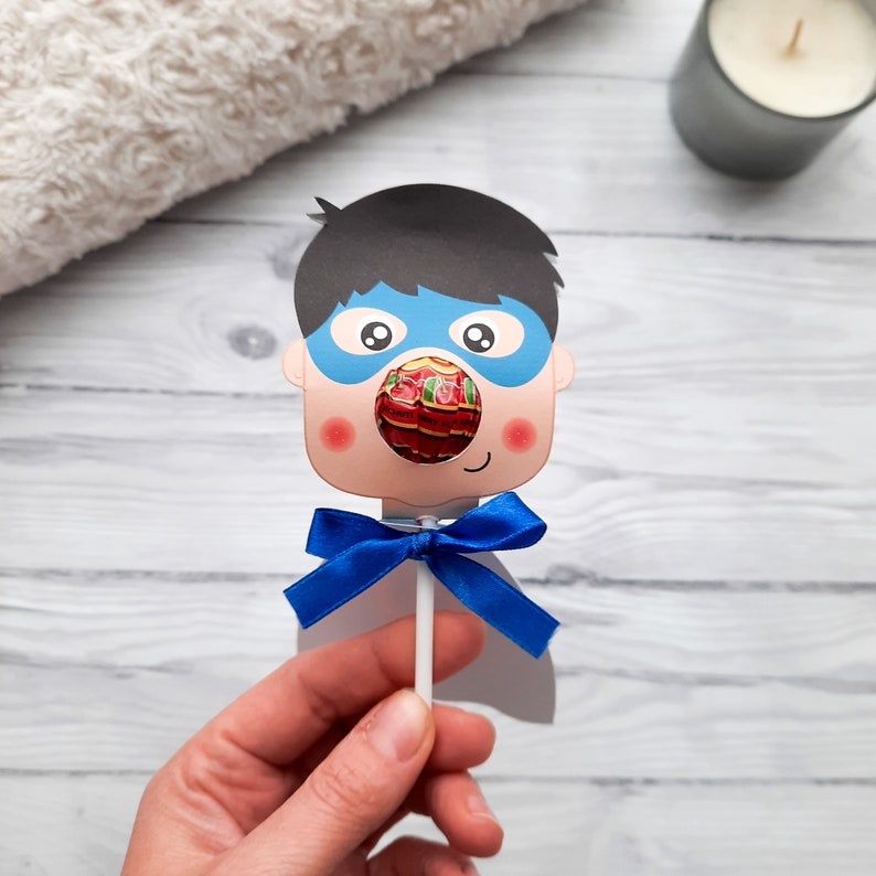 Super Kid Lollipop Instant Download Lollipop Holderpdf File - Etsy