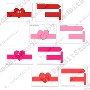 4 Heart Paper Crowns,valentine's Day Hats for Kids,instant Download ...