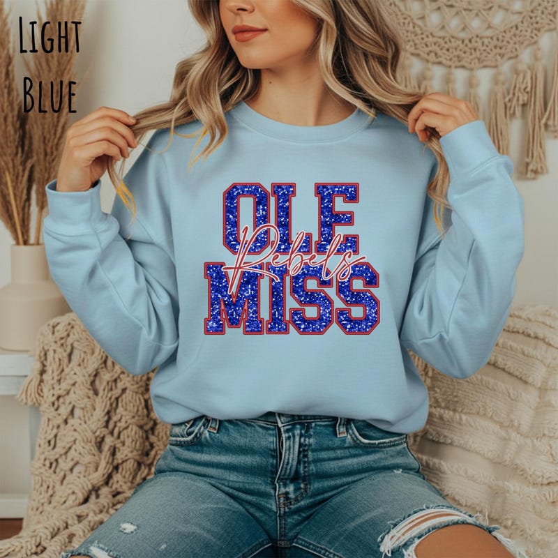 Red Ole Miss Tops - Etsy